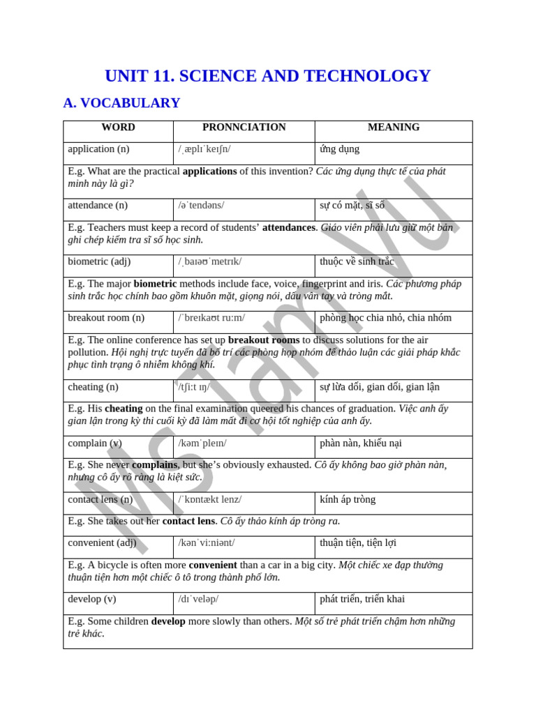 Unit 11 | PDF