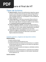 La Estructura Turística. | PDF | Turismo | Infraestructura