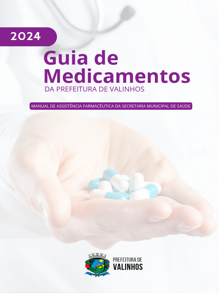 Guia de Medicamentos | PDF | Farmacêutico | Farmacologia