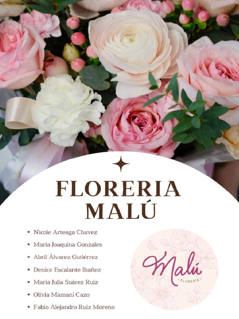 Estrategia Publicitaria para Florería Malú | PDF | Publicidad | Marca