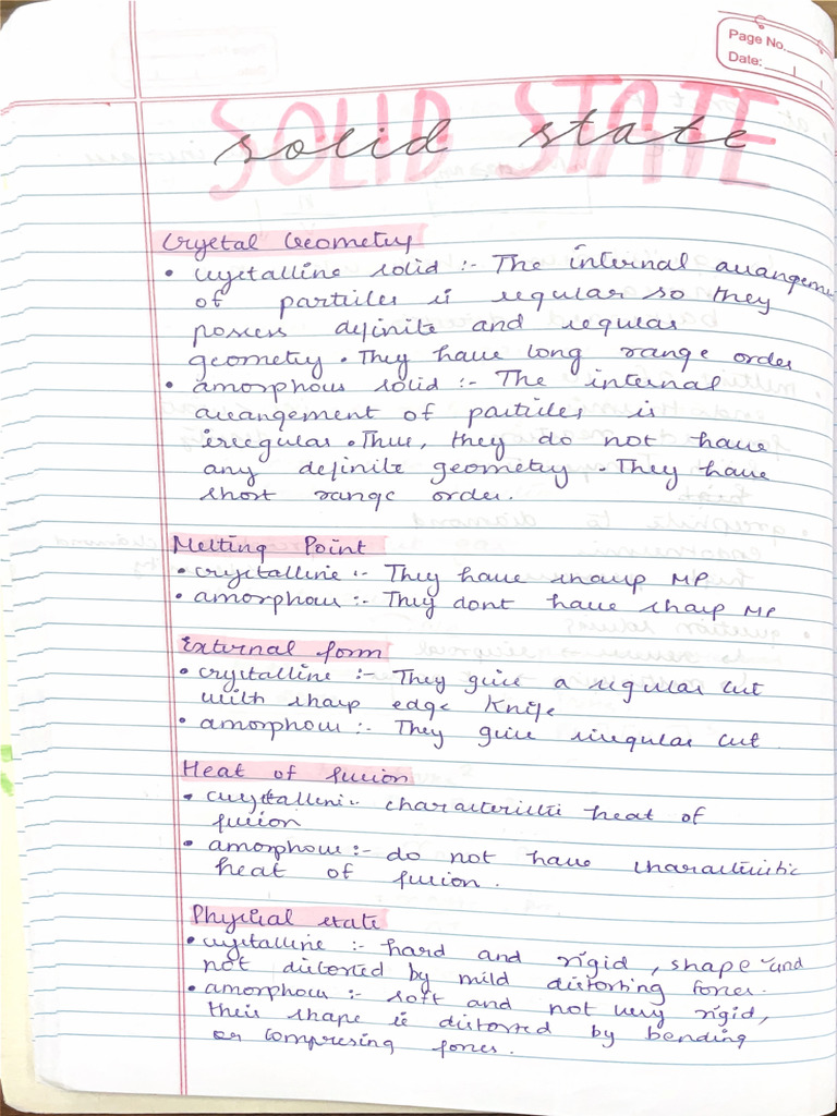 Solid State | PDF