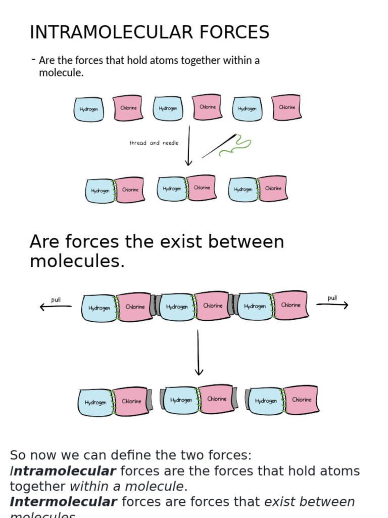Types of Intramolecular Forces Explained | PDF