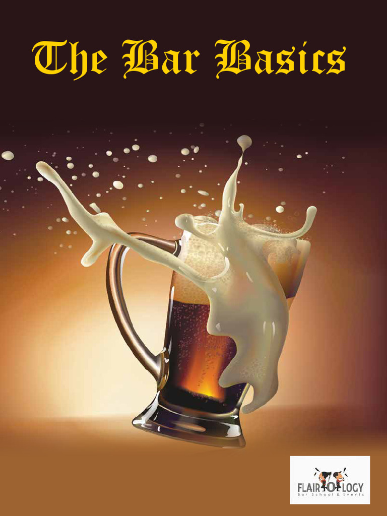 Comprehensive Guide to Bar Basics | PDF | Alcoholic Beverages | Cocktails
