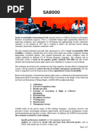SA8000 Standard 2014 | PDF