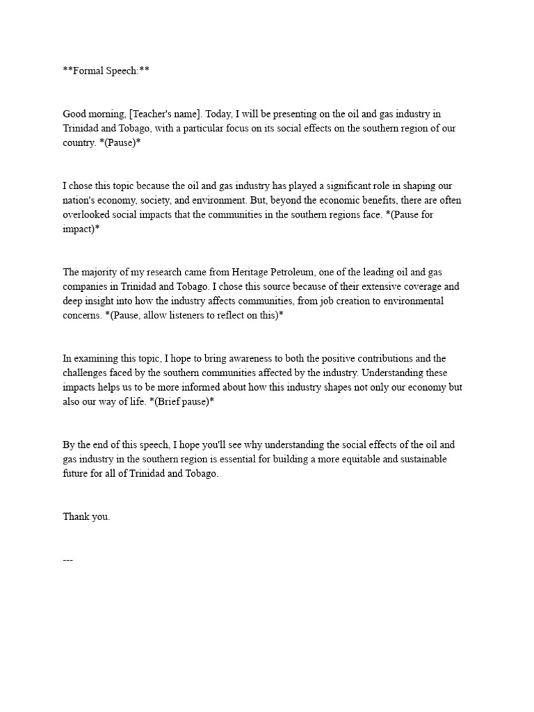 Speech Pdf