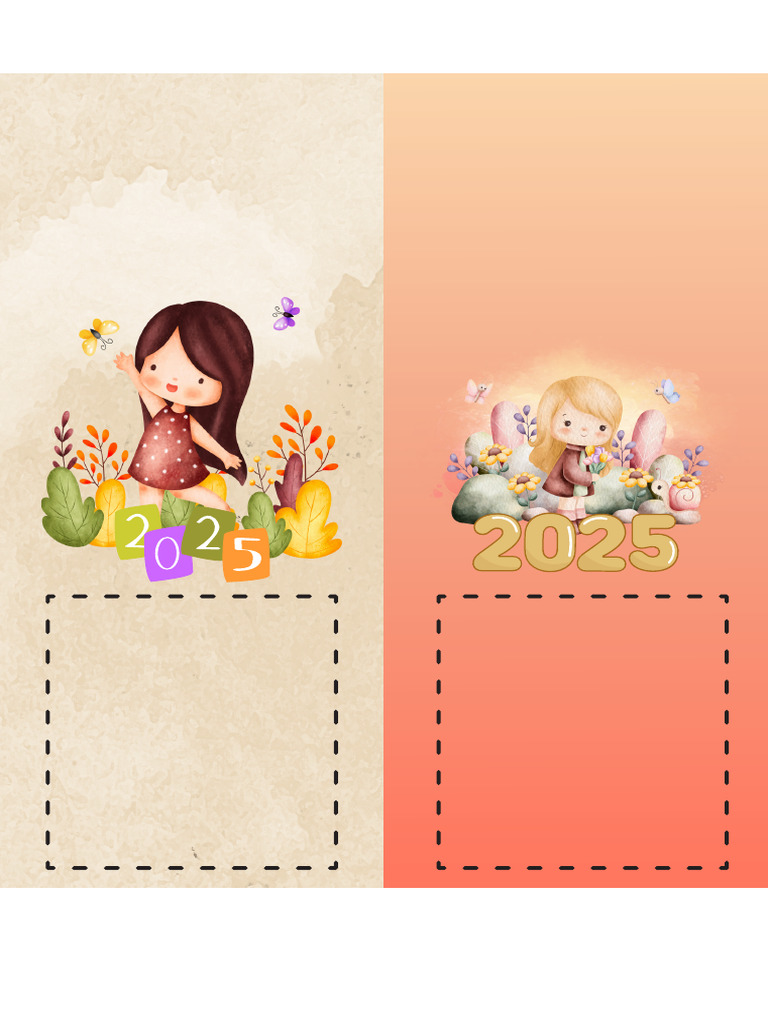 Template Kalender Duduk 2025 by Rebeka | PDF