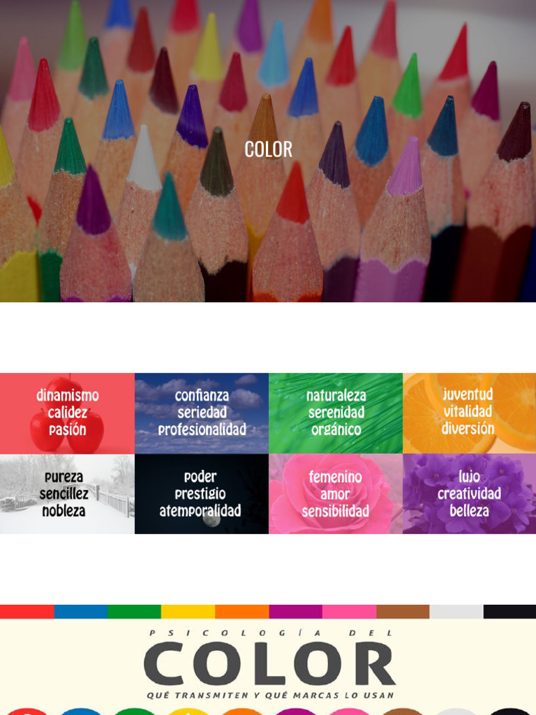 Guía de Combinaciones de Color | PDF