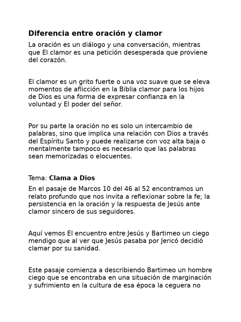 Clama A Dios | PDF | Fe | Jesús