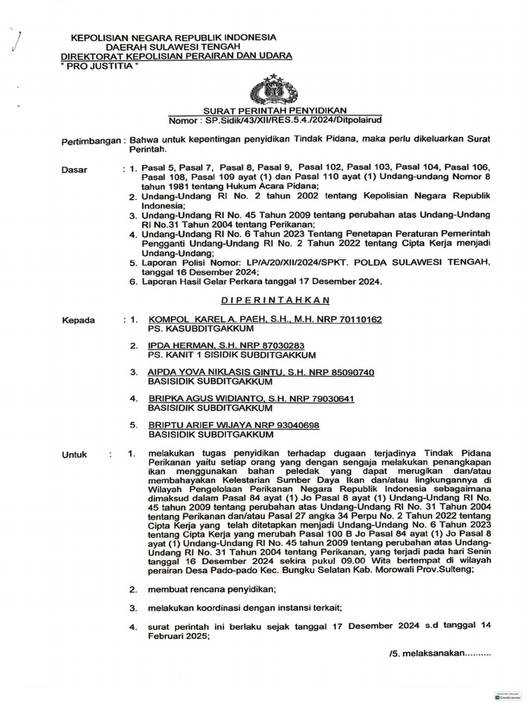 SP Sidik Dahar 20 | PDF