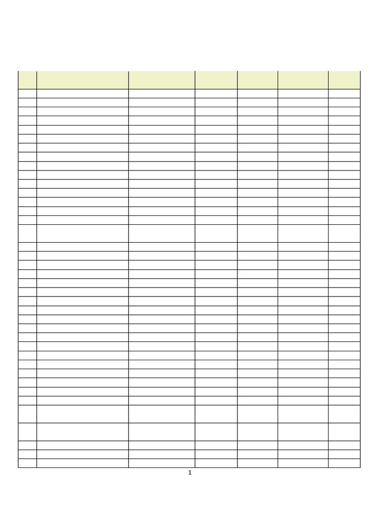 Tabel Rekap Absensi Penguji Genap 24-25 | PDF