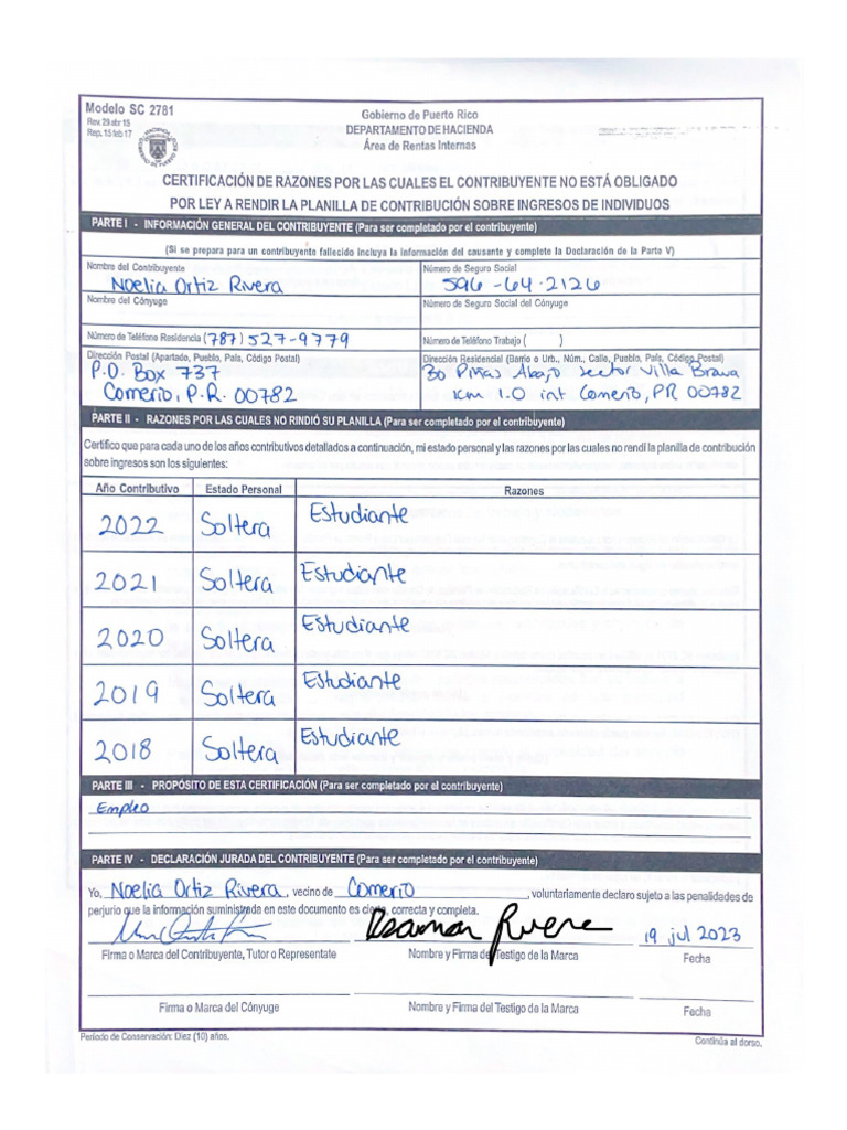 Modelo SC 2781 | PDF