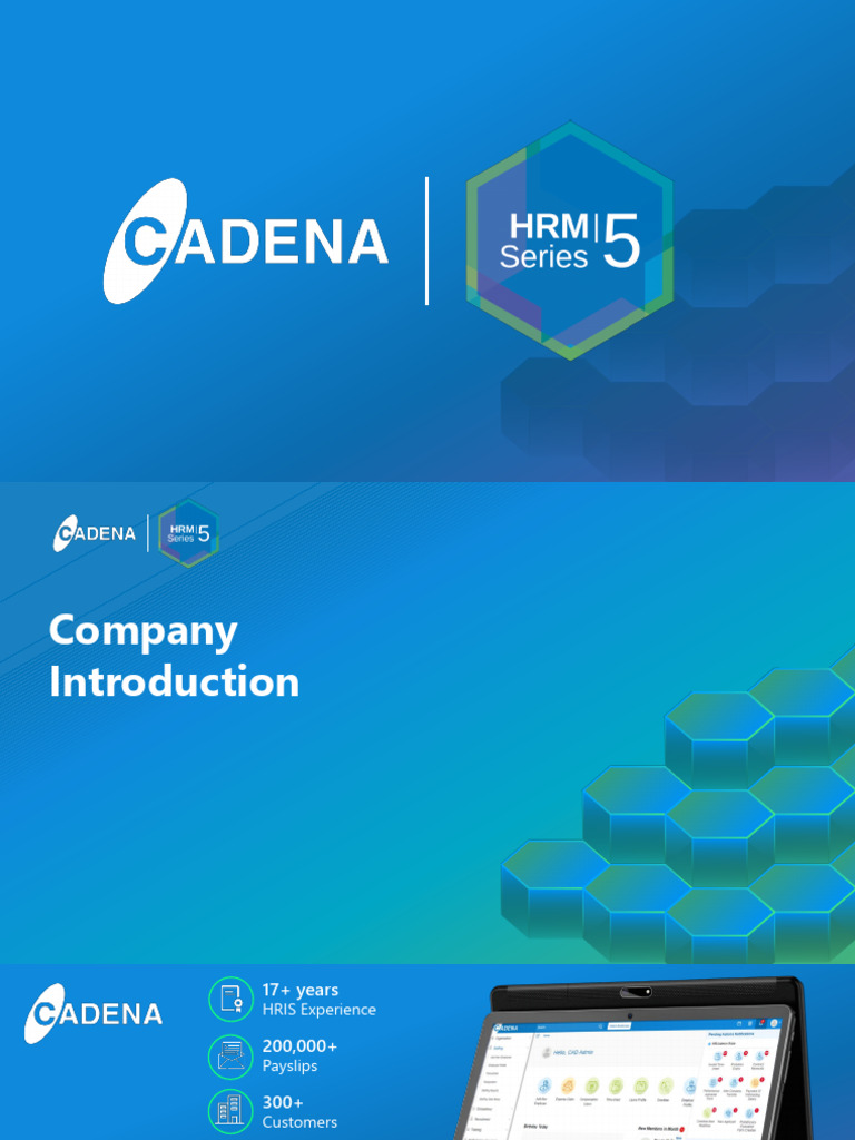 Cadena HRM Series 5 Presentation - 240919 | PDF | Payroll | Performance ...