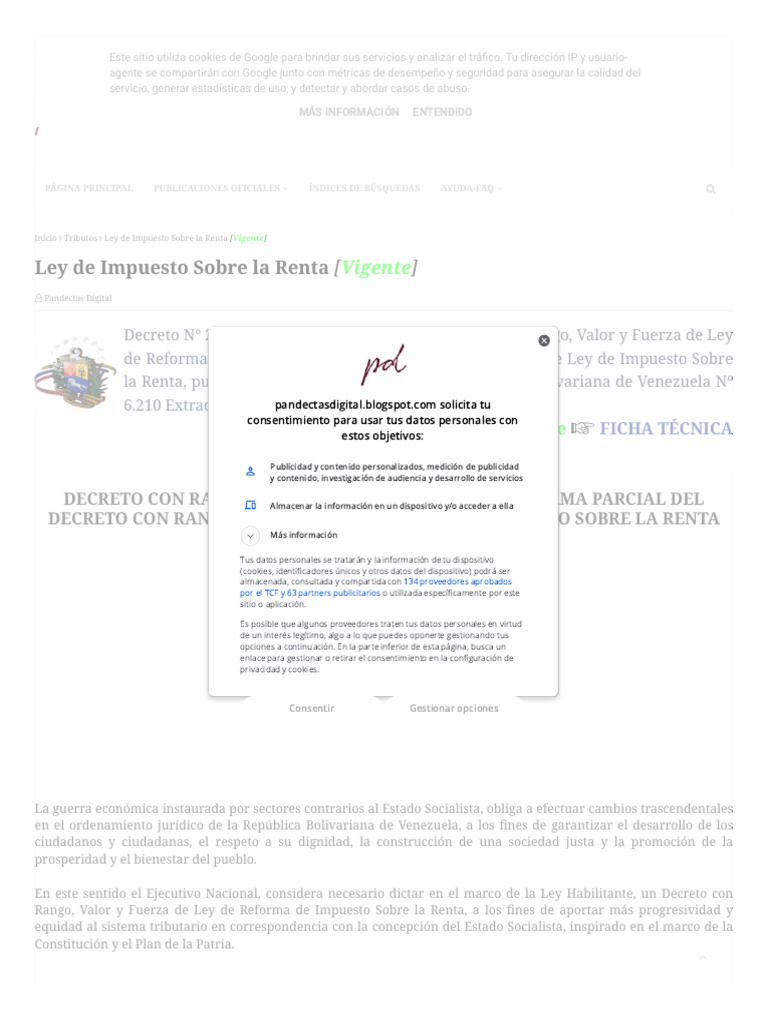 Ley de Impuesto Sobre la Renta _span face=_"b612" , sa | PDF | Cookie HTTP | Impuestos