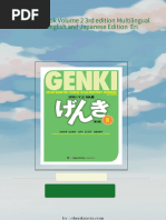 Genki Answer Key - Index | PDF