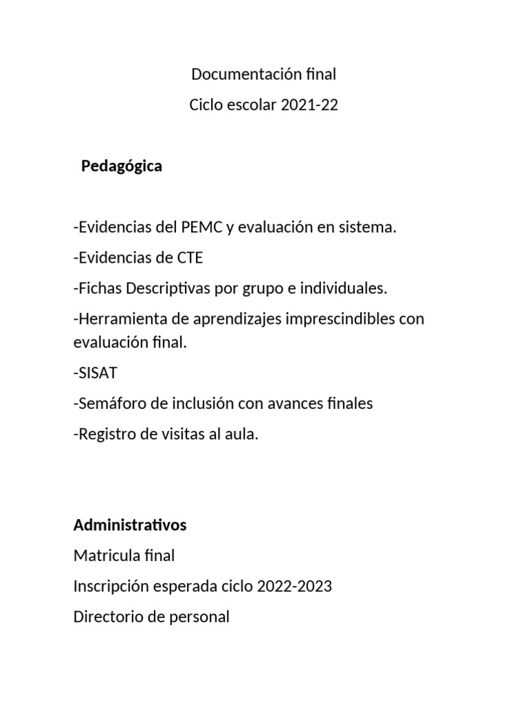 Documentación Final Ciclo 2021-22 | PDF