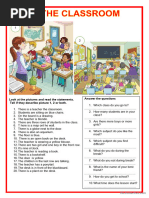 Picture Comprehension Exercises with Answers | PDF