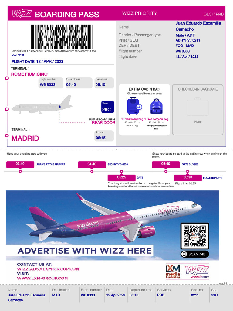 Wizz Juan | PDF | Transport Safety | Airlines