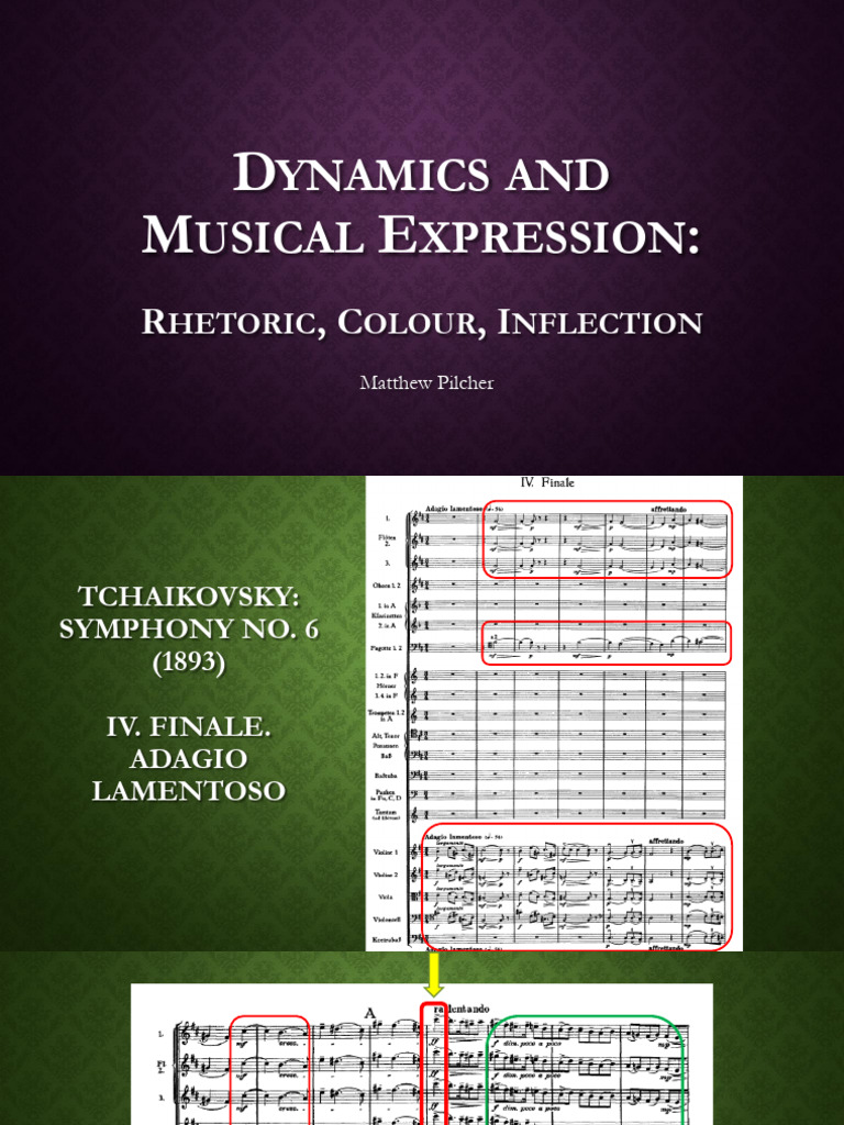 Slides - Dynamics CONDENSED | PDF | Music Theory | Musicology