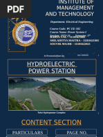 Hydel Power Plant | PDF | Hydroelectricity | Power Station