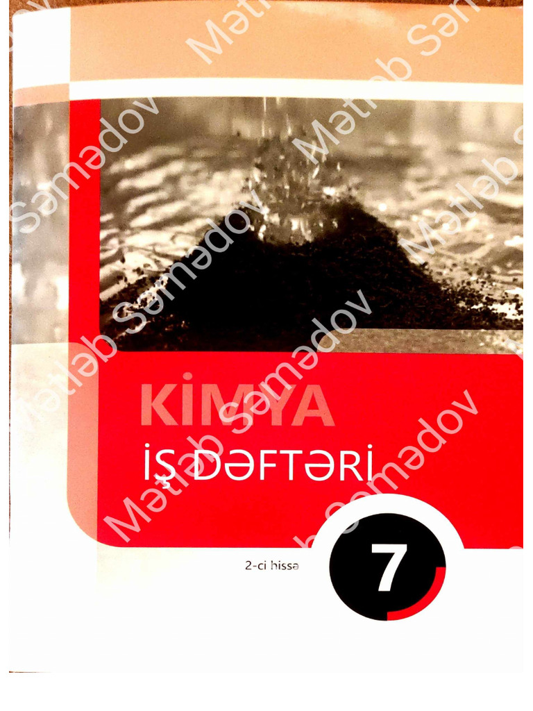 İş Dəftəri 7-Ci Sinif 2 - Ci Hissə | PDF