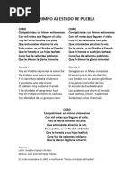 Himno Hidalgo | PDF