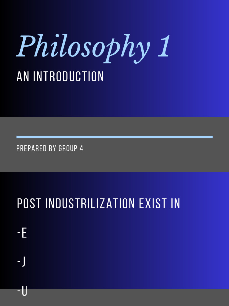 Philo Presentation 2 | PDF