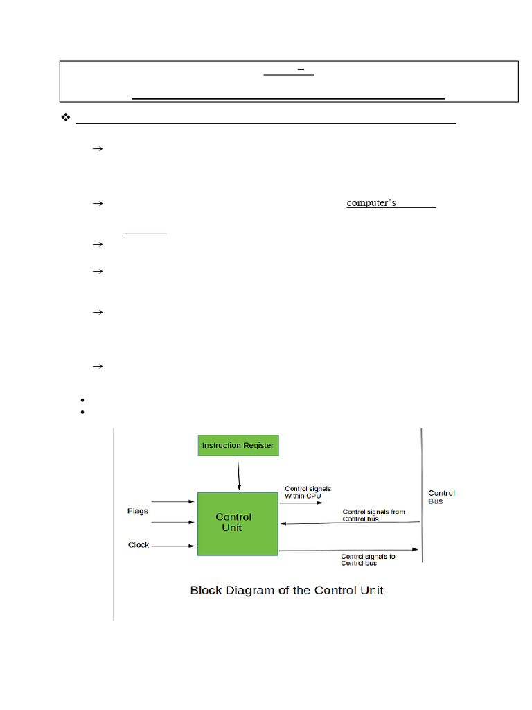 UNIT-3 COA | PDF | Central Processing Unit | Computer Science UNIT-3 COA | PDF | Central Processing Unit | Computer Science
