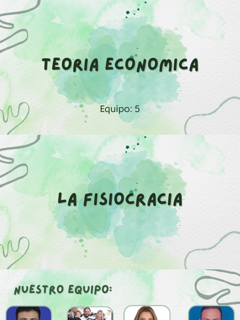 Fisiocracia: Principios y Fundamentos Económicos | PDF | Laissez Faire ...