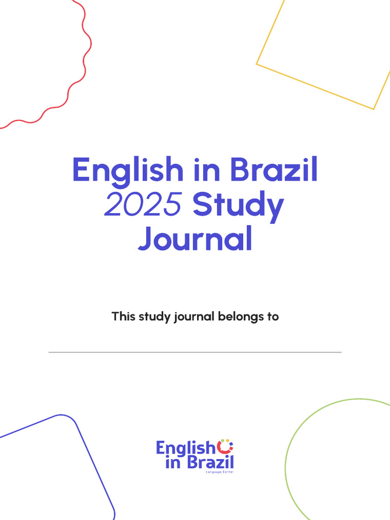English Learning Journal 2025 Brazil | PDF | English Language | Cognition