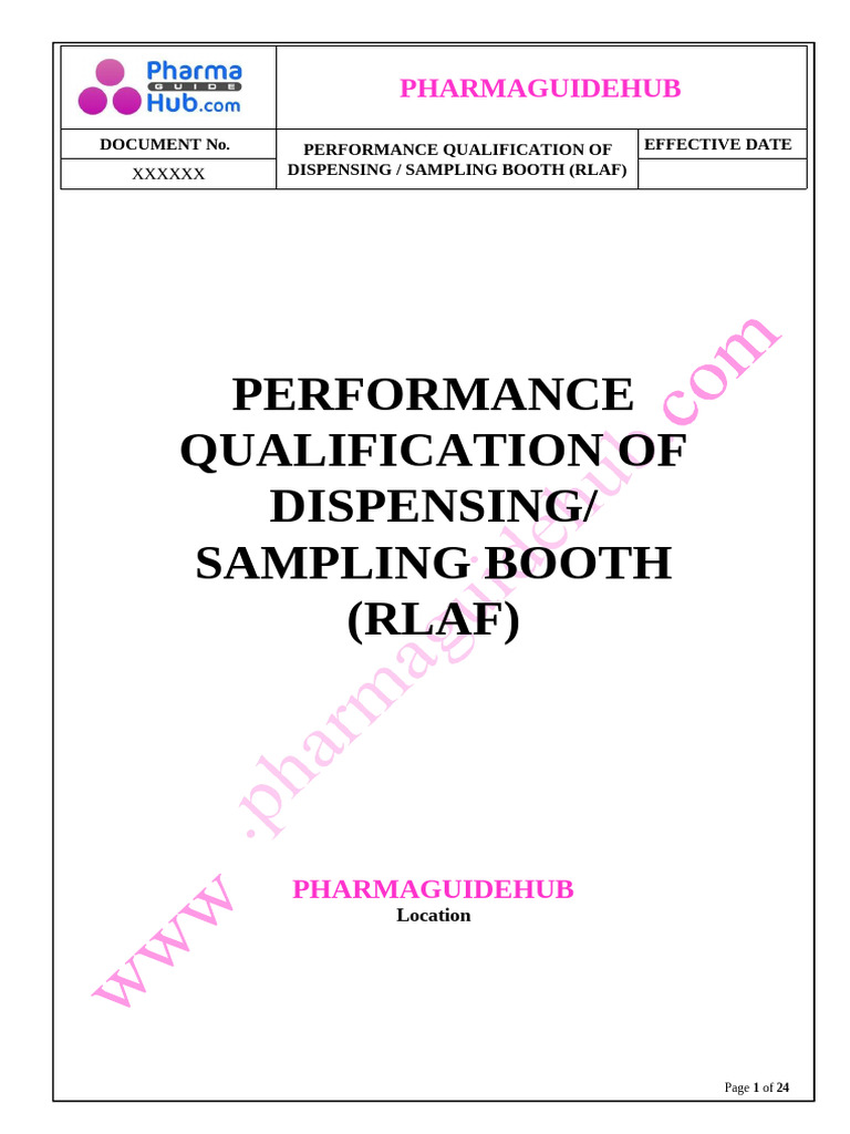 Performance QUALIFICATION OF RLAF | PDF | Verification And Validation
