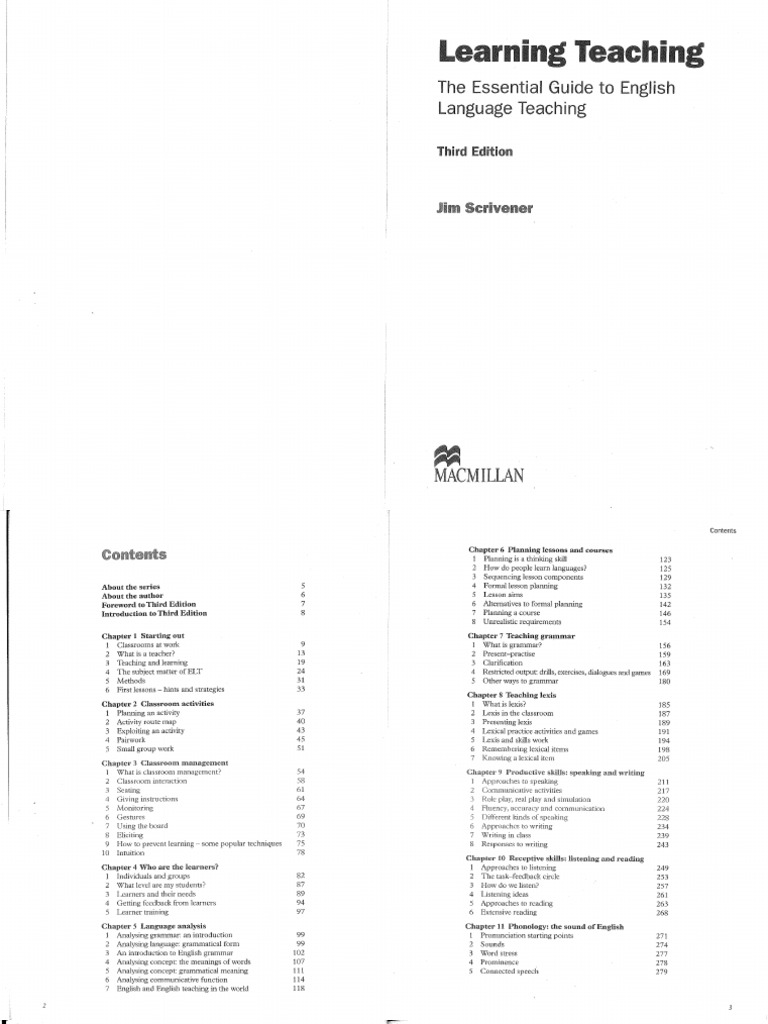 Learning Teaching - Scrivener Jim | PDF