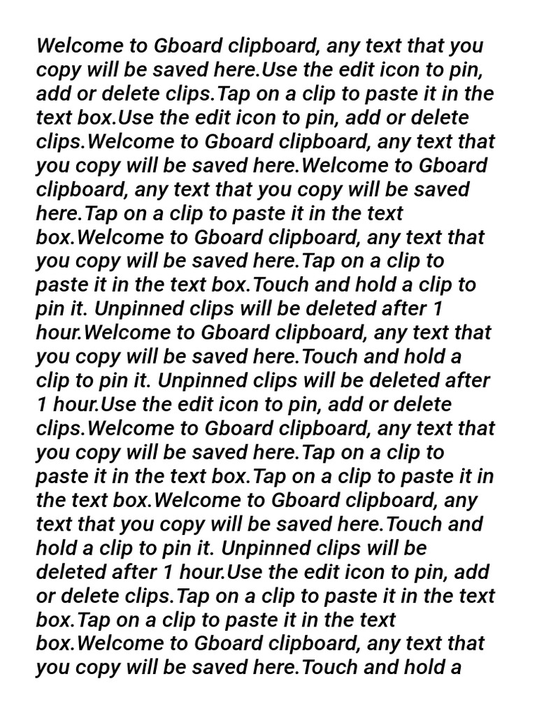 Gboard Clipboard Features Explained | PDF