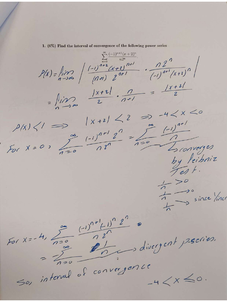MTH 201 - Final Exam - Solution | PDF