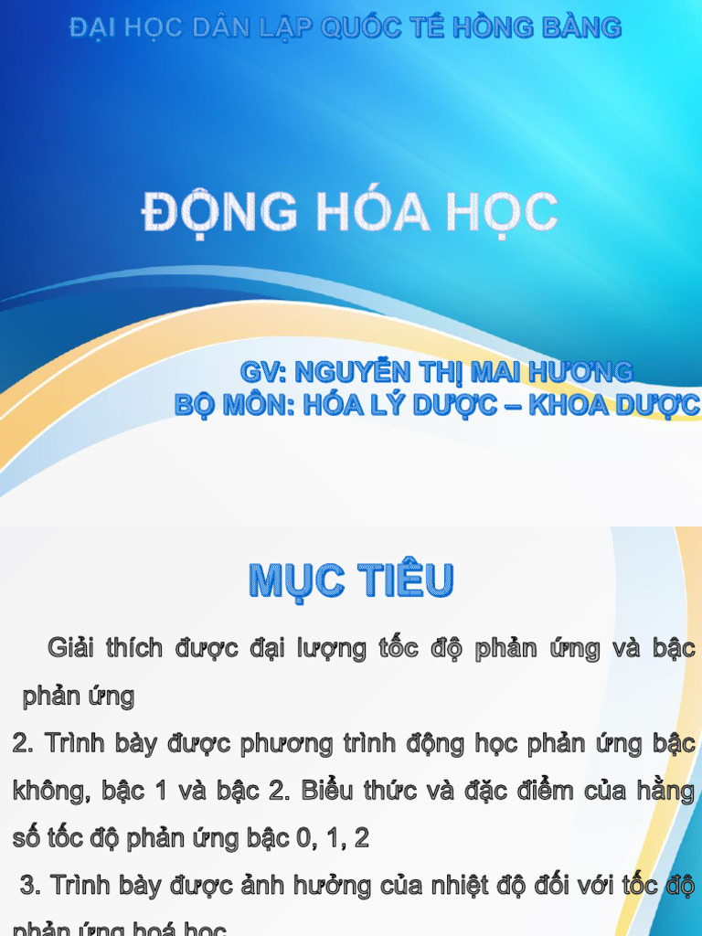 động-học HUONG PDF | PDF