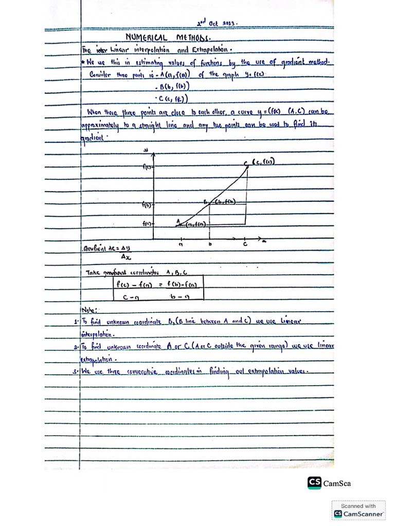 Linear Inter en Extrapolation | PDF