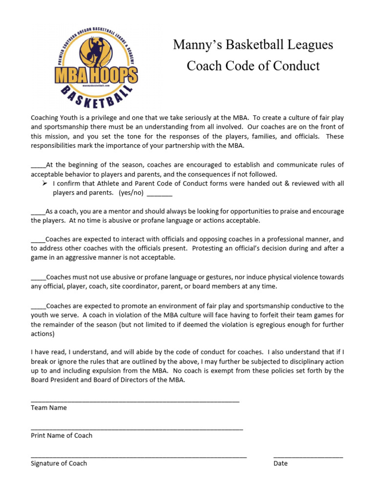 attachmentsdocument7ce2-3297662Non-MBA Coaches Code of Conduct - PDF GL ...