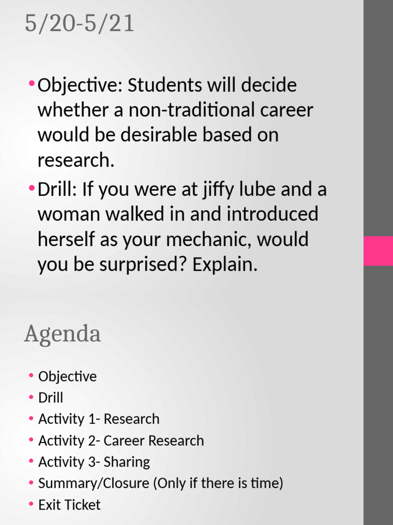 2SITWOW Traditional Nontraditional | PDF