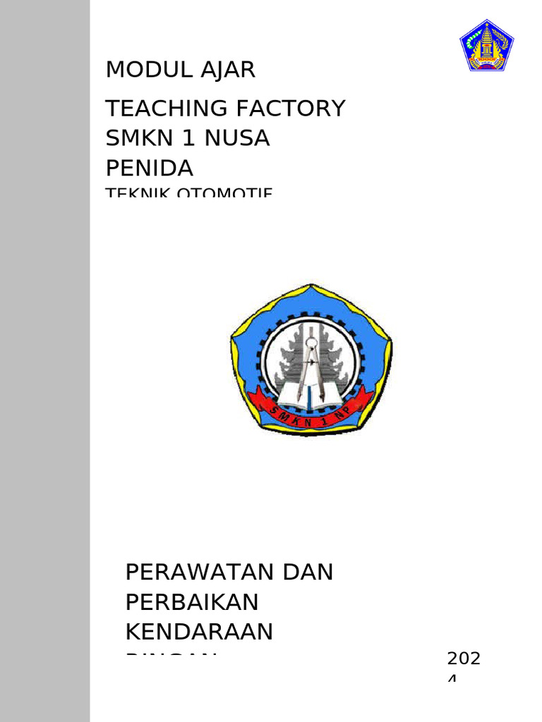 2. COVER BAHAN AJAR PJBL KEJURUAN | PDF