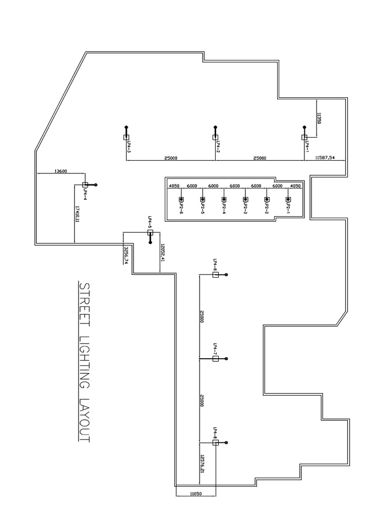 Street Lighting Layout | PDF