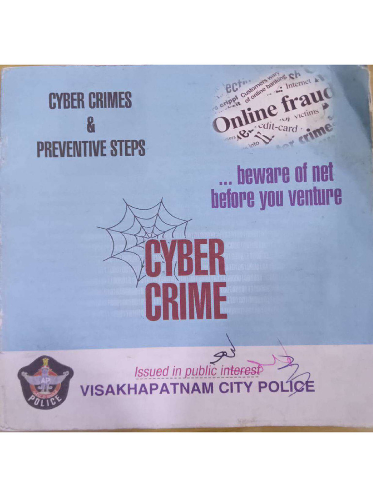 Cyber Crimes & Preventive Steps | PDF