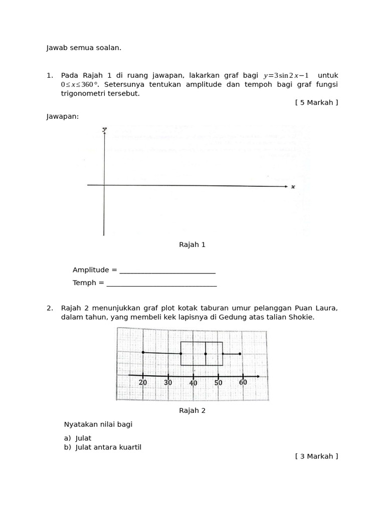 Pre & Post Test | PDF