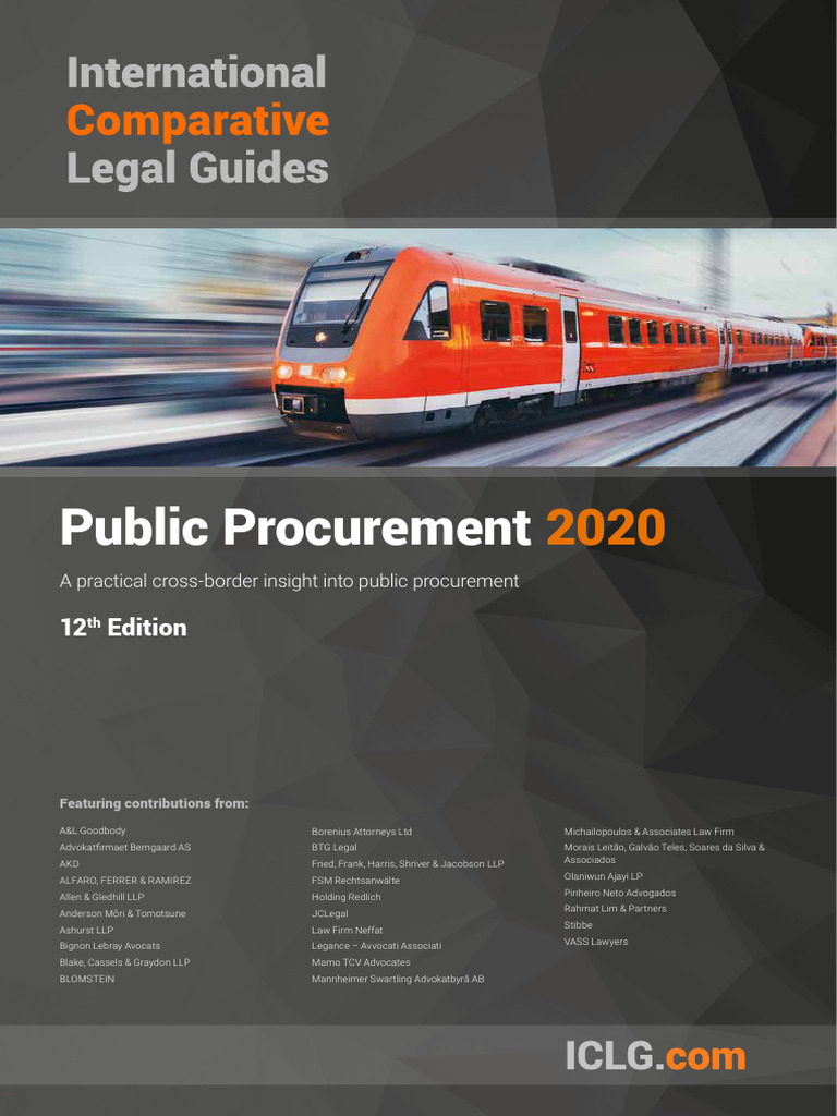 My - International Comparative Legal Guide To Public Procurement 2020 ...