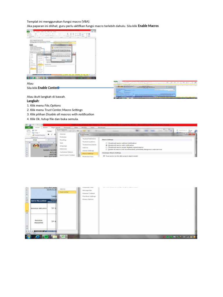 TEMPLAT PELAPORAN PBD TAHUN 1 D (2) | PDF
