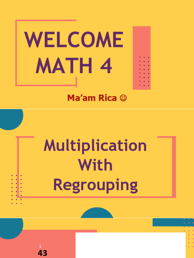 Multiplication with Regrouping Guide | PDF