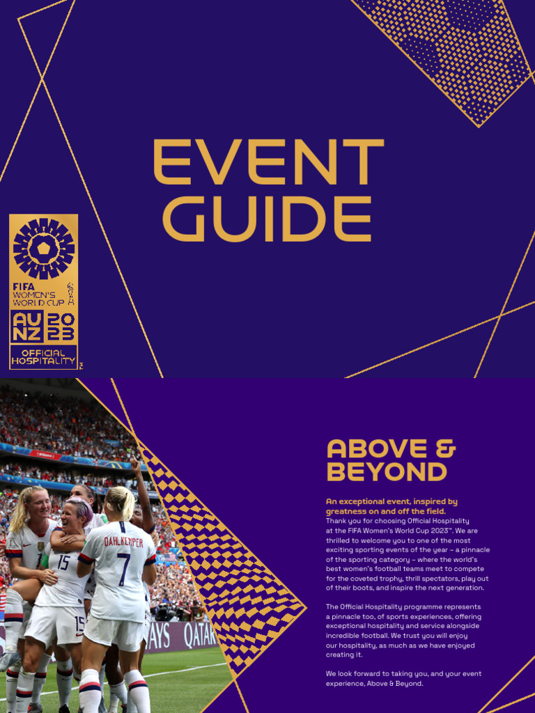 Match Hospitality fwwc2023 Event Guide | PDF | Stadium