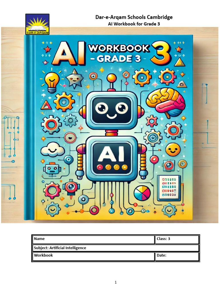 AI Workbook for Grade 3 Students | PDF | Artificial Intelligence ...