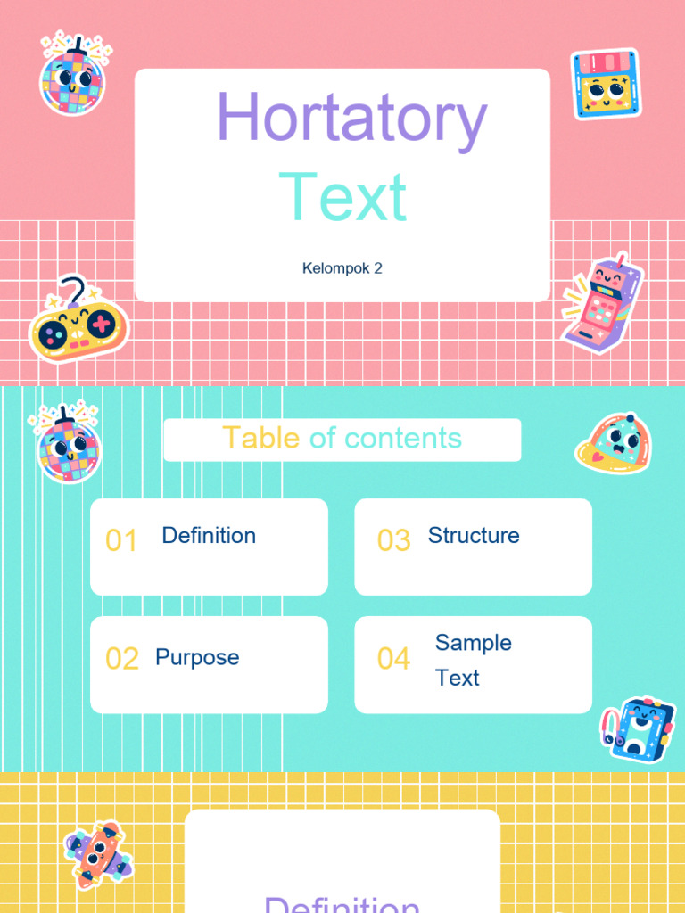 Hortatory Text - Kelompok 2 | PDF
