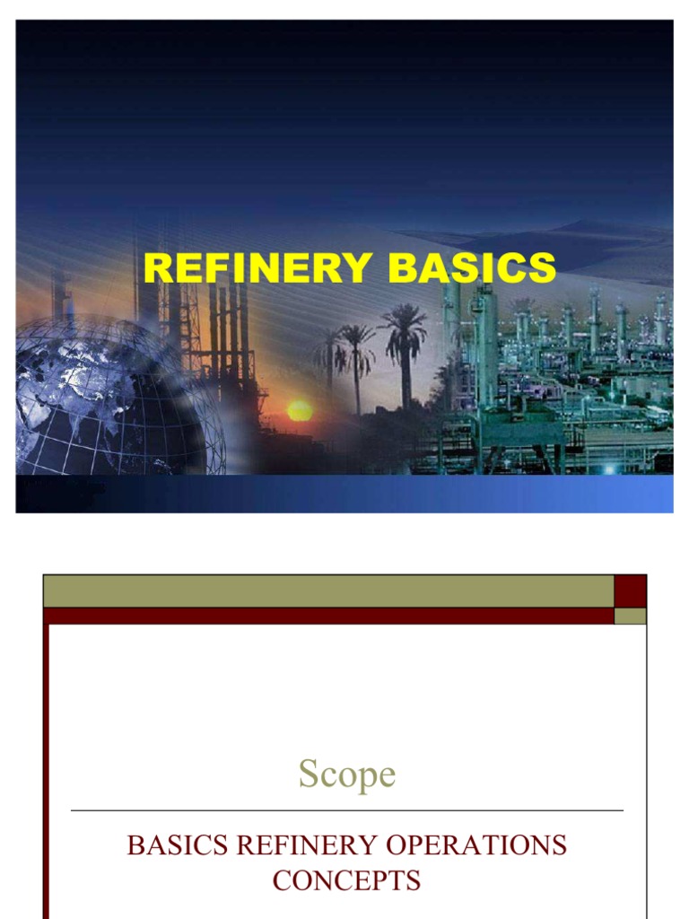 Refinery Basics | Oil Refinery | Petroleum