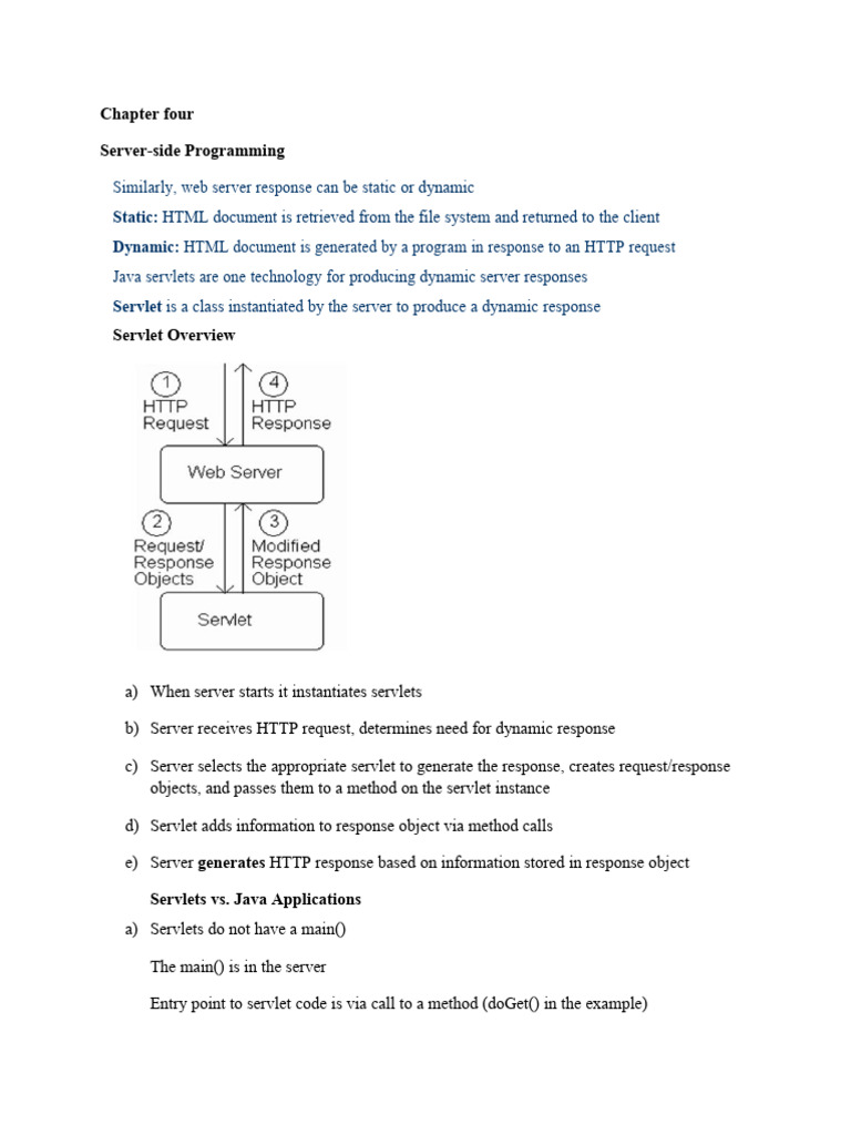 BIT 4303 DL Chapter Four, Five Six | PDF | Web Server | Internet & Web