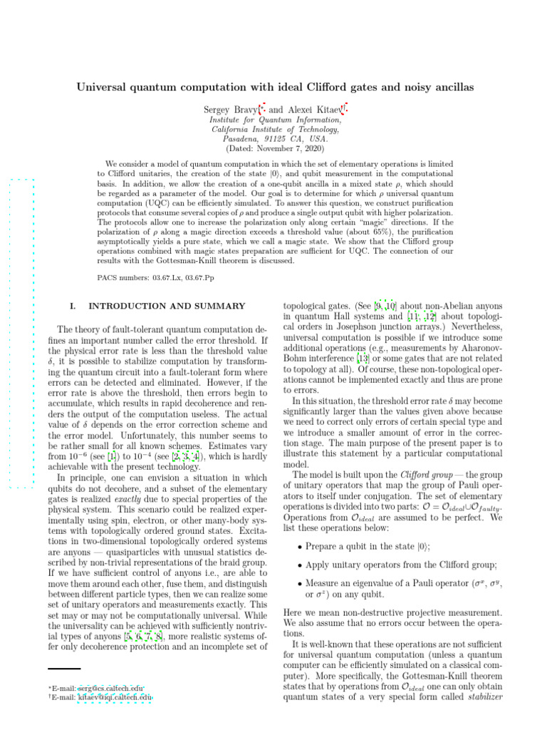 0403025v2 | PDF | Quantum Computing | Quantum Mechanics